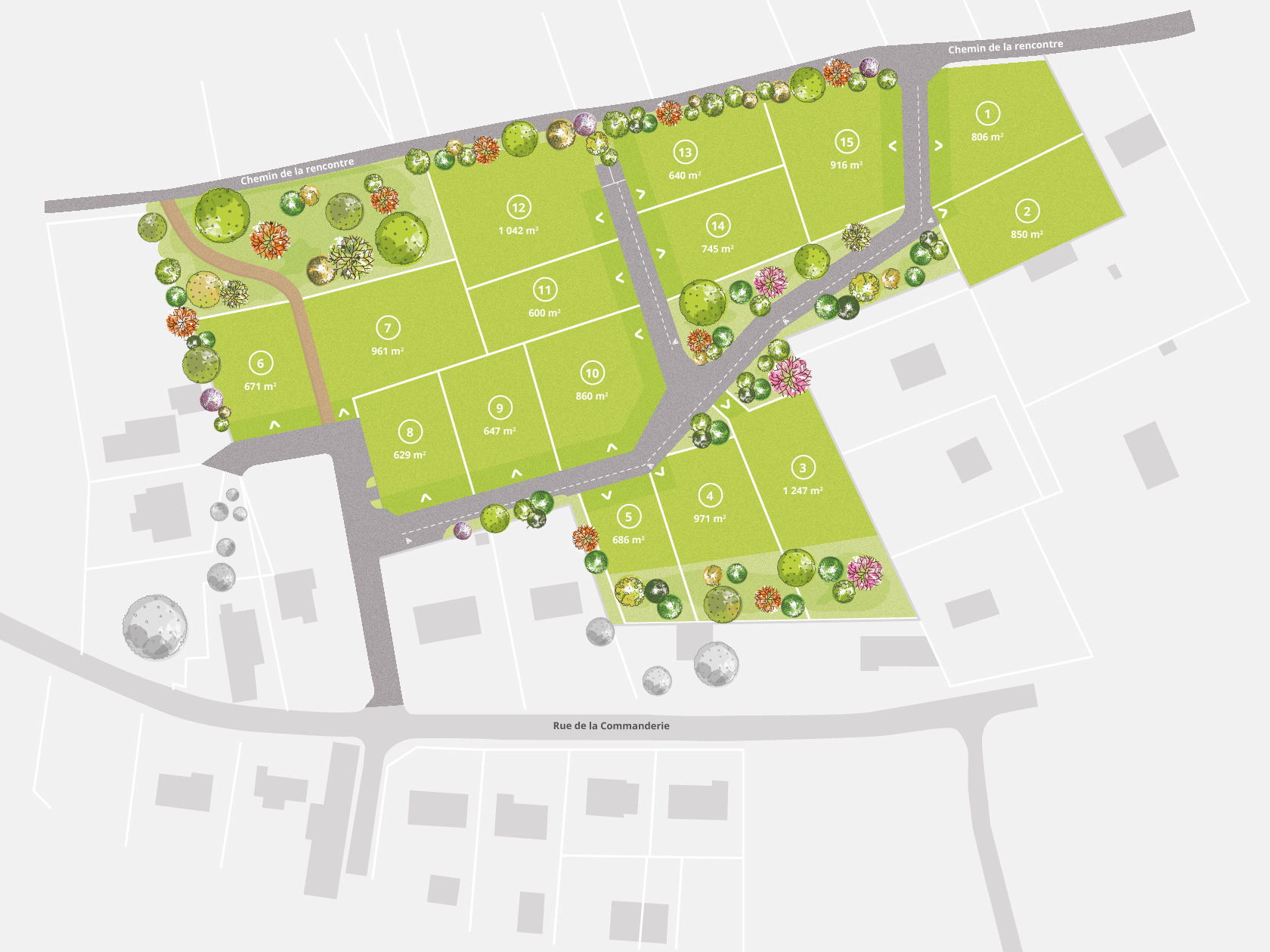 Aménagement de terrain à bâtir - Villadim